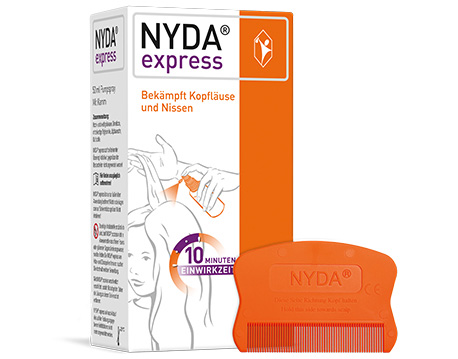 NYDA® express – schnelle Hilfe bei Läusen | NYDA®